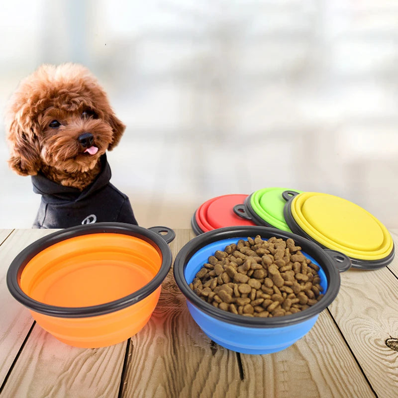 Large Collapsible Dog Pet Folding Drink and Water – PawKingdom
